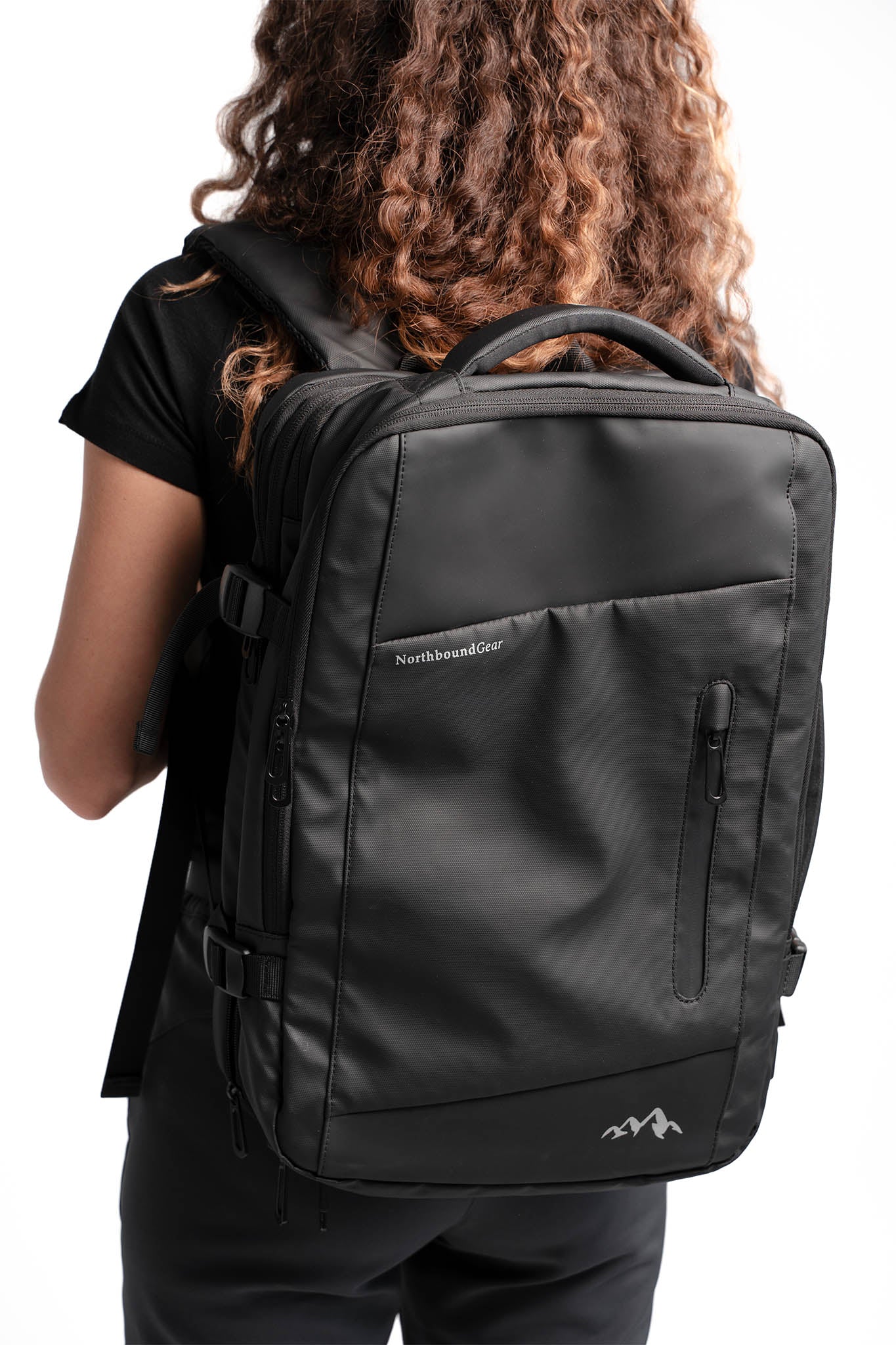 "Voyager" Expandable Backpack 26L / 38L with Built-in Rain Coat ...